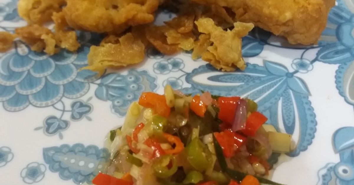 Resep Ikan Tenggiri Tepung Sambal Matah oleh falias - Cookpad