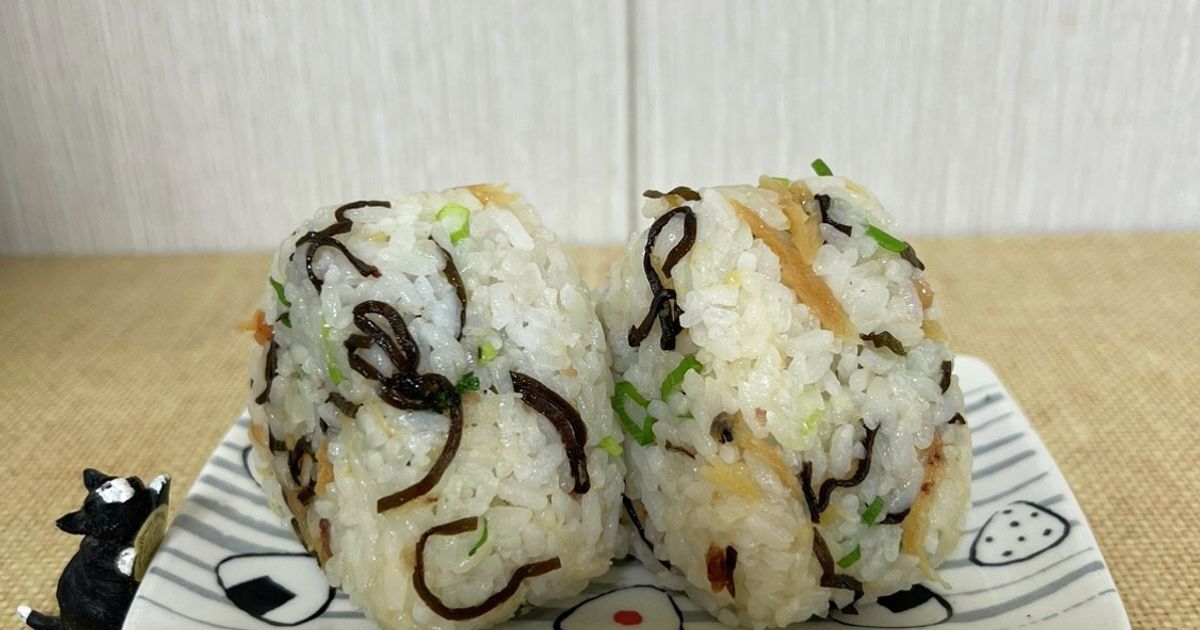 Squid Onigiri – Perfect For A Late Night Snack Recipe By Tuxedocat
