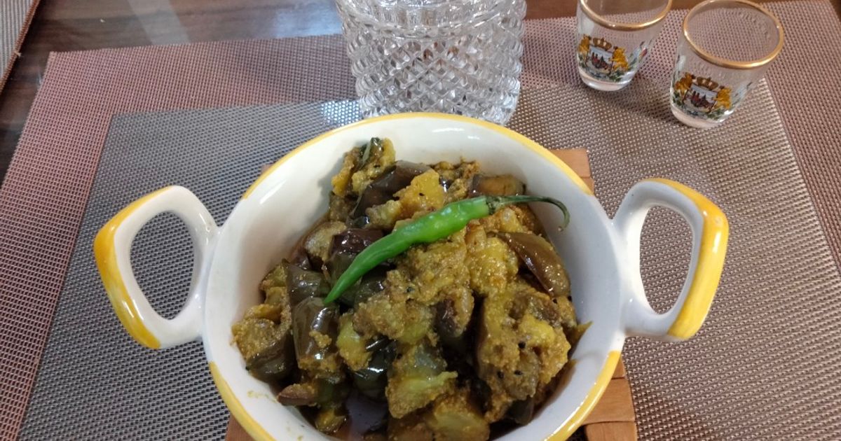 Eggplant And Poppy Seeds Dry Sabzi Recipe by Kalpana Rai - Cookpad
