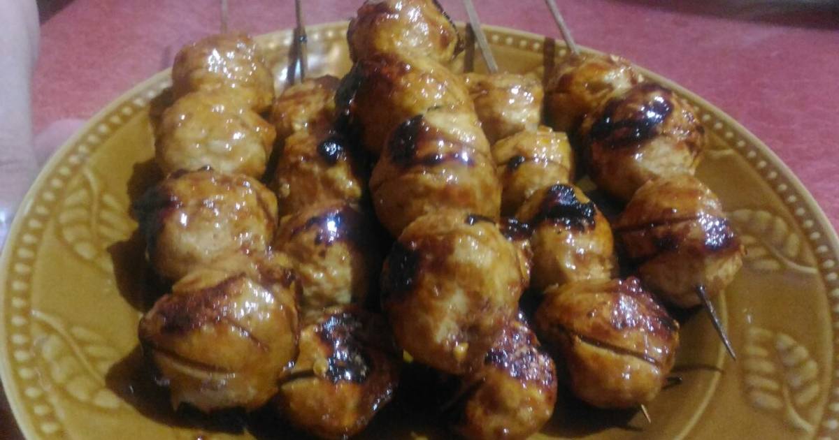 Resep Bakso bakar oleh Putribougez - Cookpad