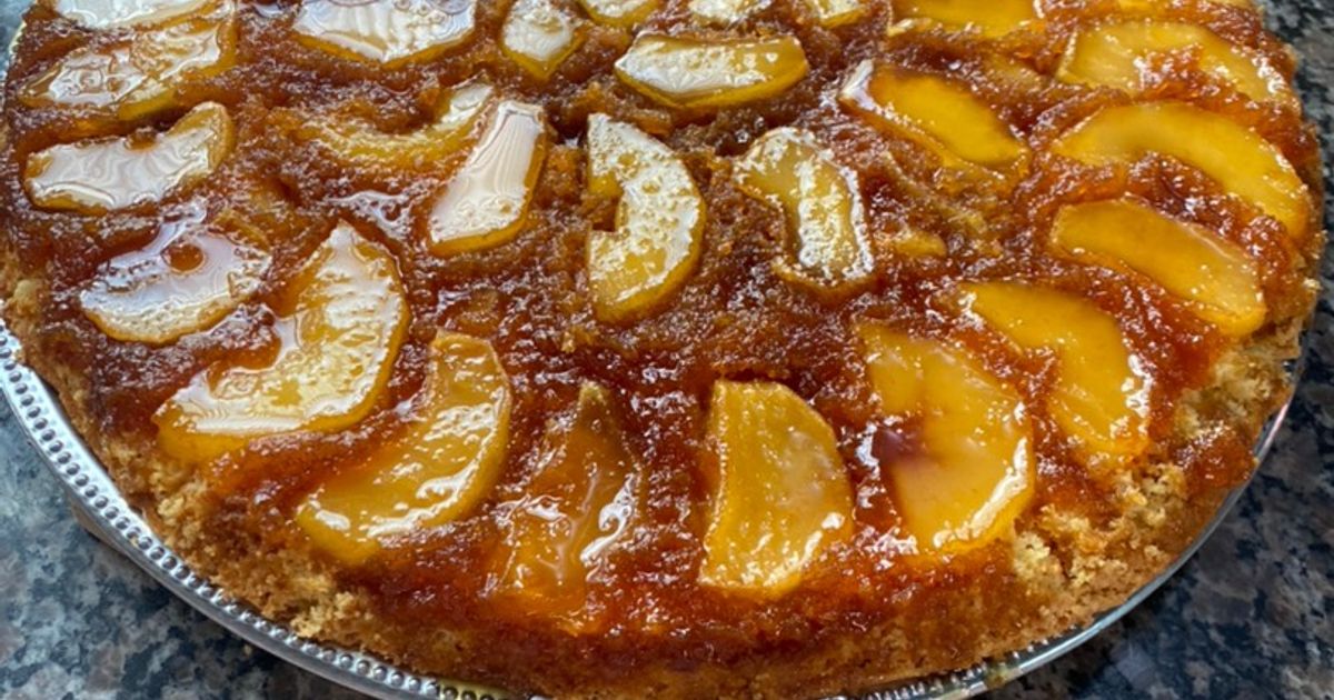 Torta Invertida De Manzana Receta de Ariana Gómez- Cookpad