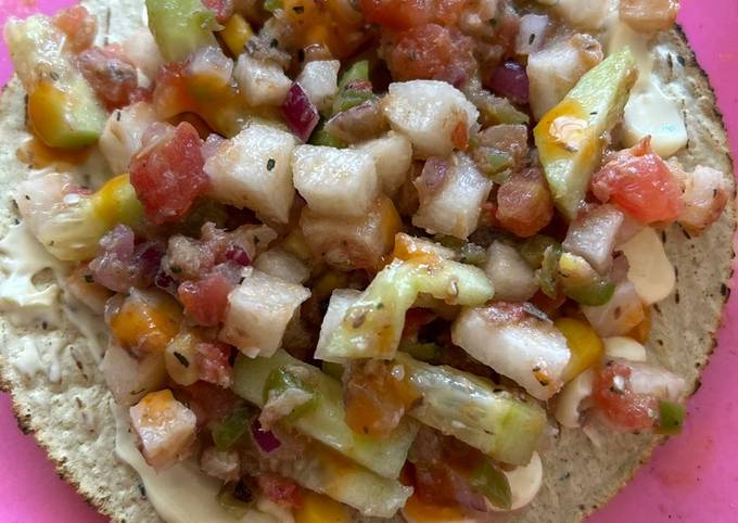 Tostadas de atún Receta de Katia Rubio- Cookpad