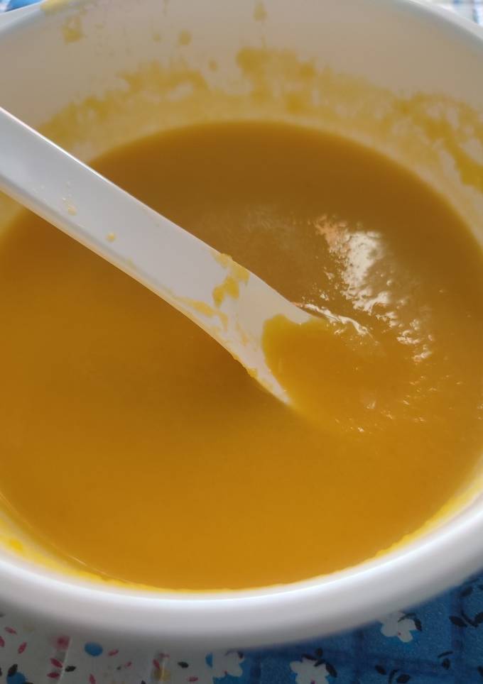 Resep Pure Labu Kuning/Kabocha 6+ oleh Suhe 95 - Cookpad