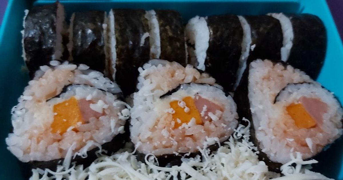Resep Bekal Simple Sushi Homemade oleh Anike Rosvita - Cookpad