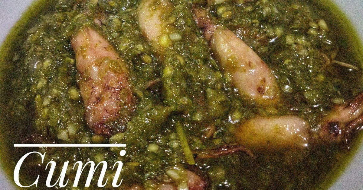 Resep Cumi Asin Sambal Ijo oleh Maylisha - Cookpad