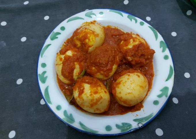 Resep Telur bumbu bali oleh Neng Soraya latifah - Cookpad