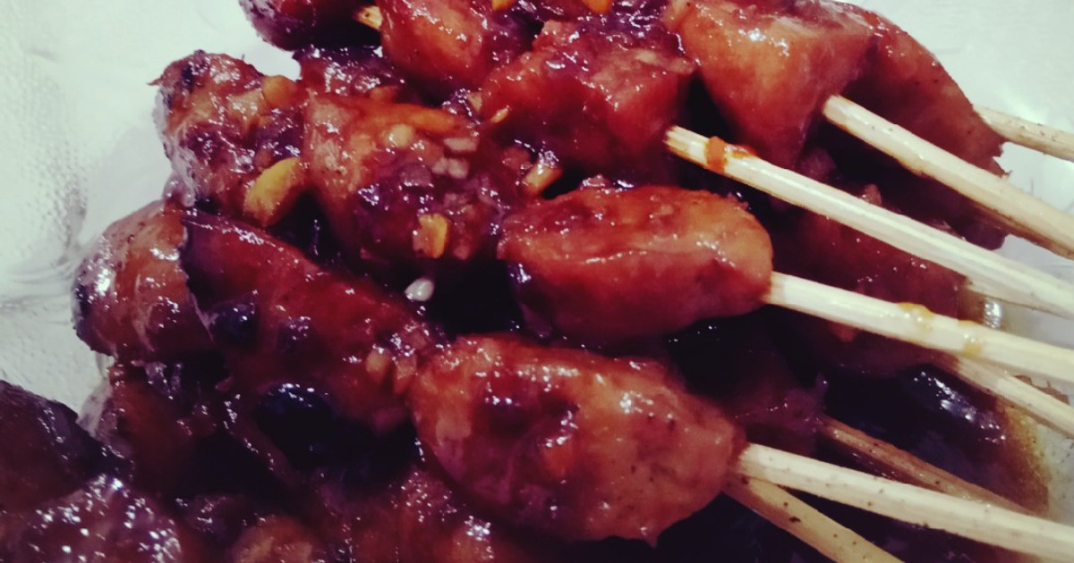 Resep Sate Bakso (Pentol) oleh Dwi - Cookpad