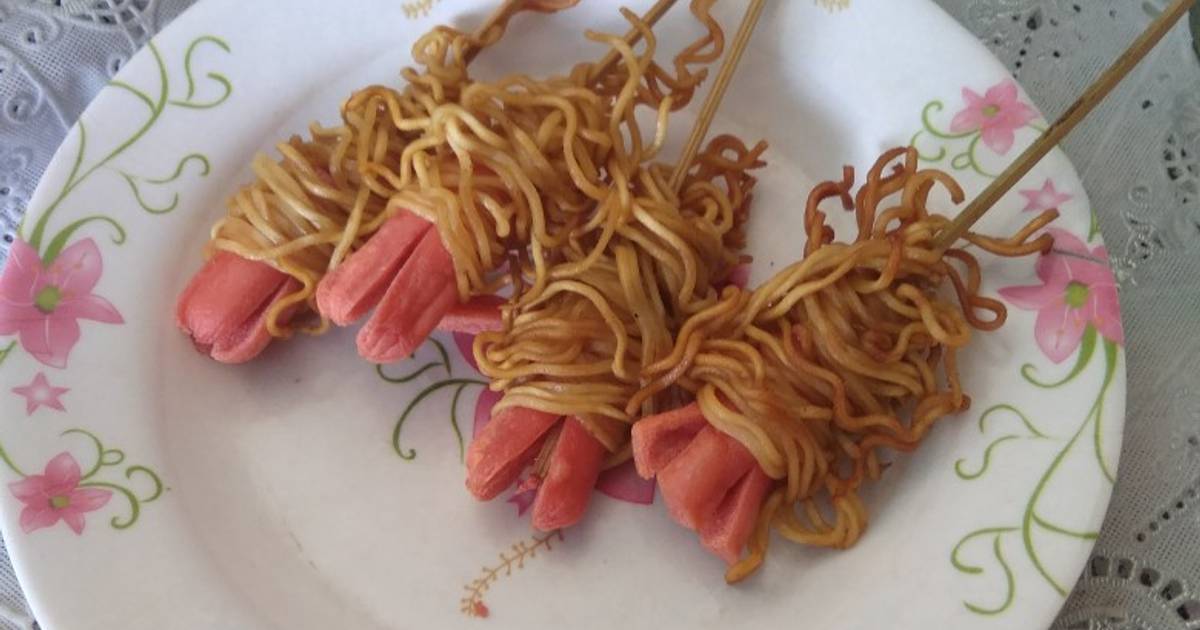 13 resep sate mie gulung enak dan mudah - Cookpad