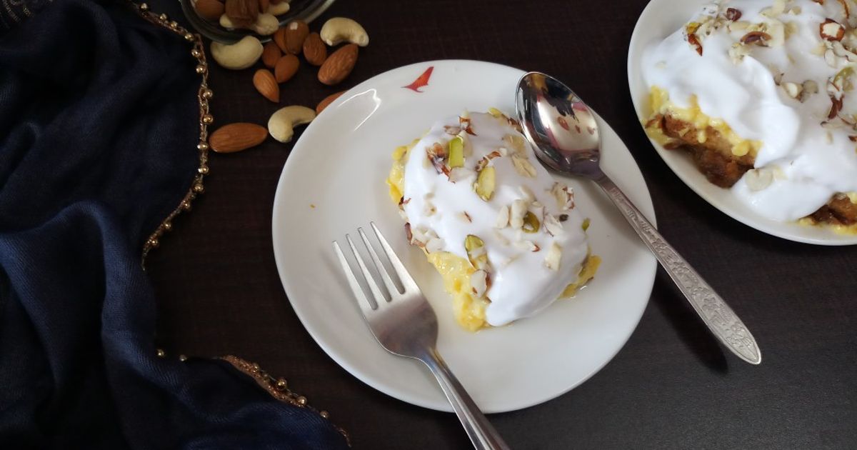 Aish El Saraya Recipe By Anjumara Rathod