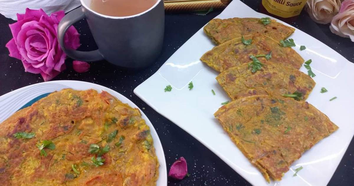 Aata goondhay baghair besan ki roti 😋 Recipe by Naila Asif - Cookpad