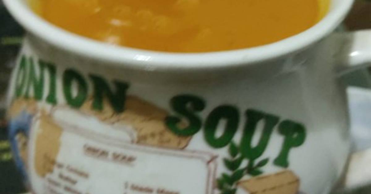 Sopa vegana de calabaza y morrón (🌱) Receta de Vic Ottati 🌱- Cookpad