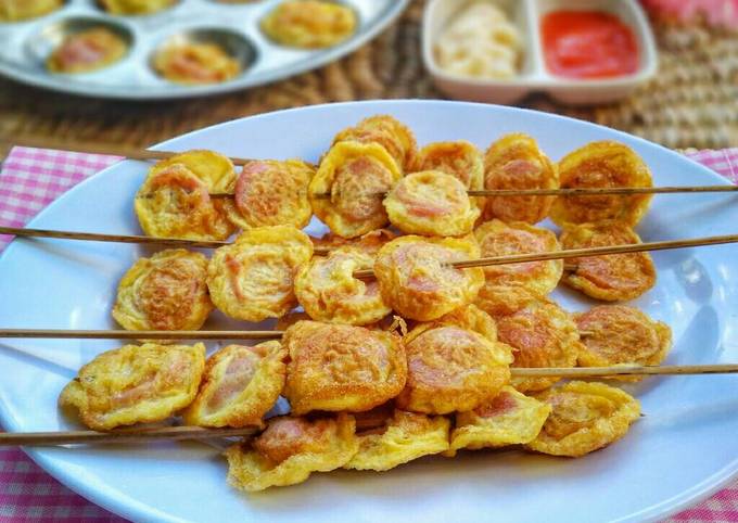 Resep Sate Telur Sosis oleh Bunda Ela - Cookpad