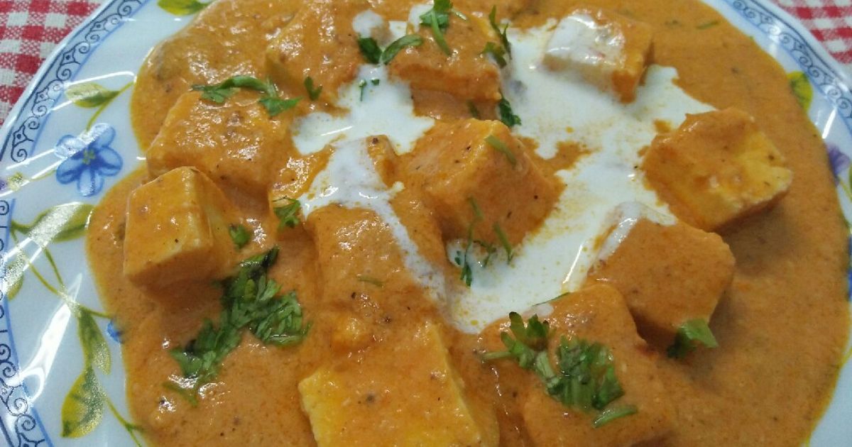 Paneer Butter Masala Recipe by Tabassum Ali - Cookpad