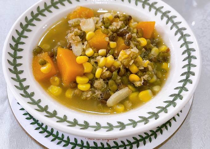 Resipi 👩‍🍳East Timor Batar Da'an (Pumpkin and Corn Dish) 🇹🇱 oleh ...