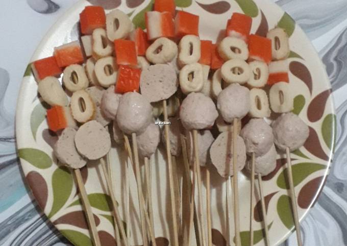 Resep Sate seafood oleh Ani Brilian - Cookpad