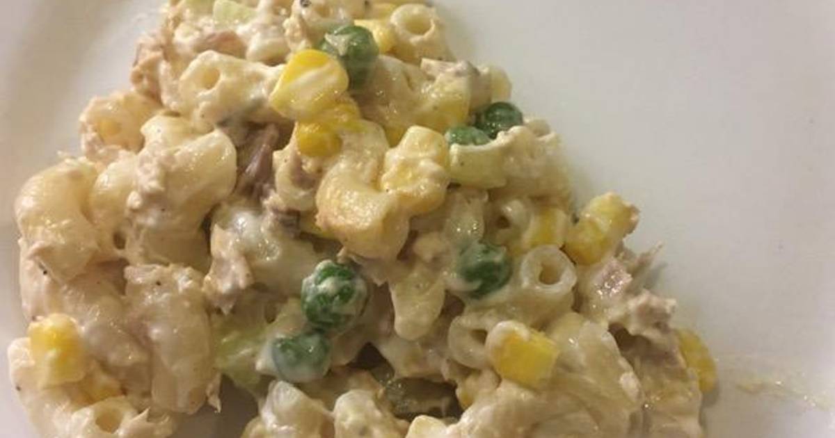 Ensalada de coditos con atún Receta de Mercedes Cossío- Cookpad