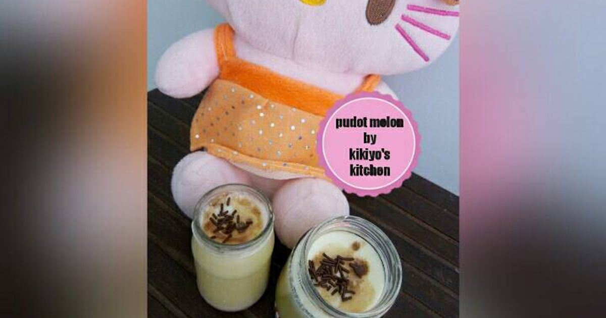 Resep pudot melon rumahan enak dan mudah - Cookpad