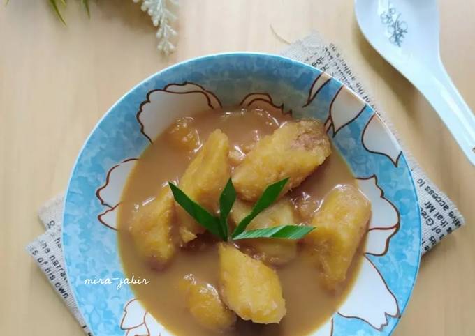 Resep Kolak Pisang Durian Fibercream oleh Mira_Jabir - Cookpad