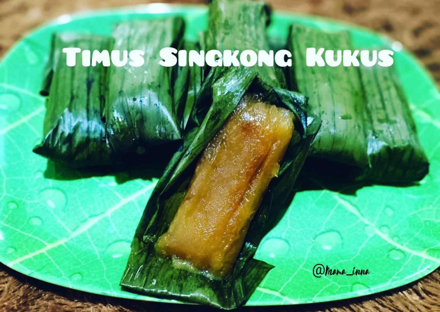 Resep Timus Singkong Kukus oleh Mama Inna - Cookpad