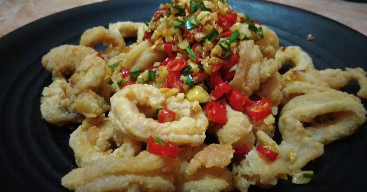 Resep Cumi Cabe Lada Garam oleh Dapur Karimah - Cookpad