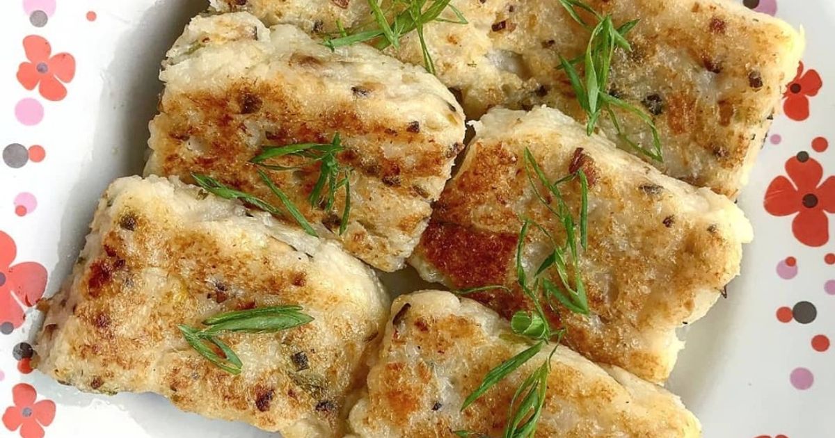 Resep kue lobak jamur rumahan enak dan mudah - Cookpad