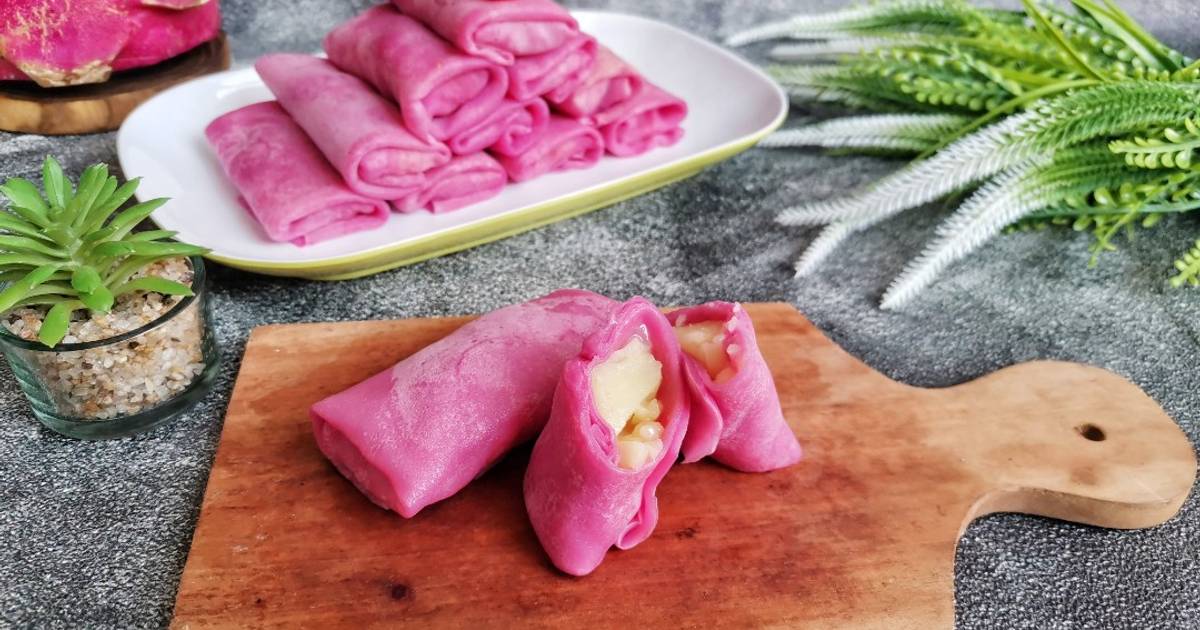 446 resep dadar gulung isi vla enak dan mudah - Cookpad