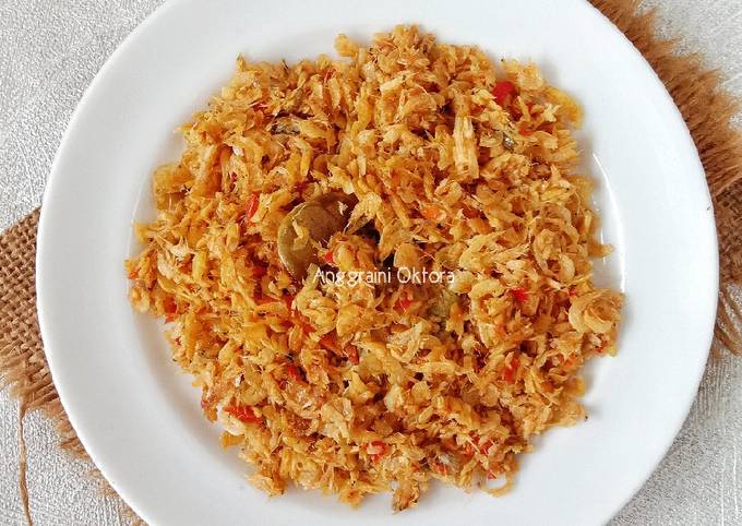 Resep Udang Rebon Kering Pedas oleh Anggraini Oktora - Cookpad