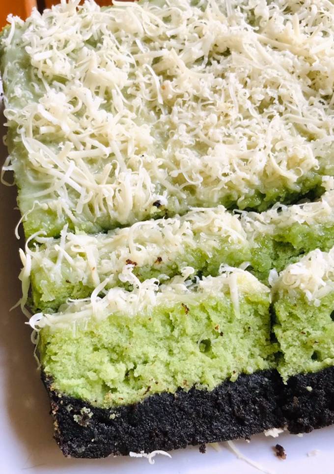 Resep Matcha-Oreo Cake oleh Annisa - Cookpad