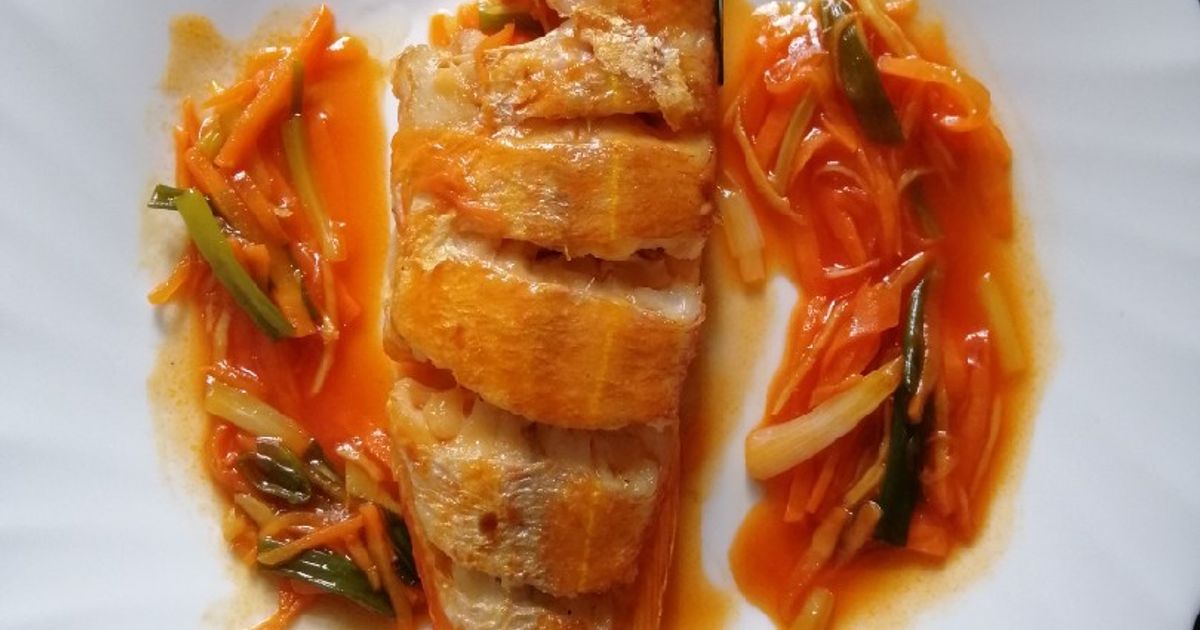 Fried Red Mullet Fish Recipe By Meme