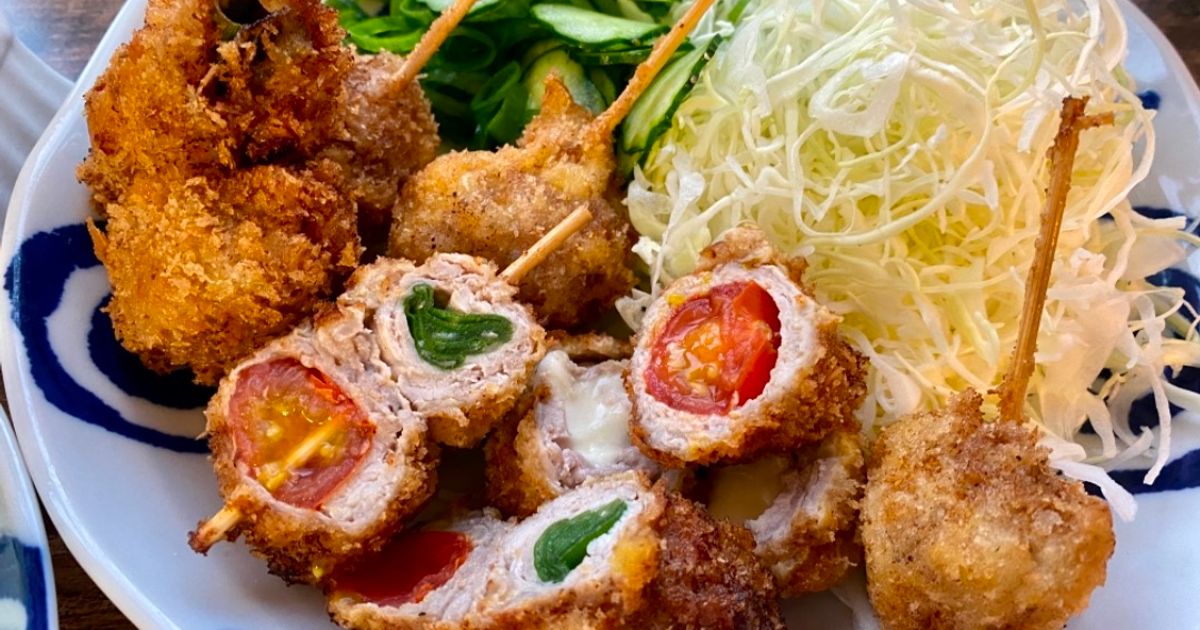 Japanese Kushiage Recipe by Aunty Eiko's international cuisine ...