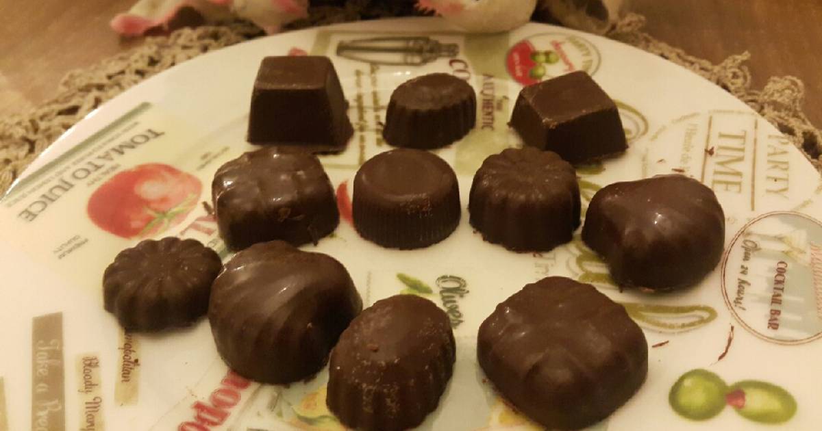 Chocolates de coco saludables sin lactosa y sin azúcar Receta de Cocina ...