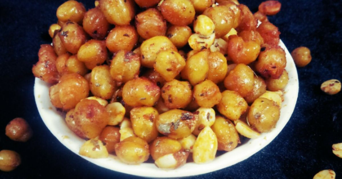 Roasted Chana/Chickpea.(Baked) Recipe by Mamta L. Lalwani - Cookpad