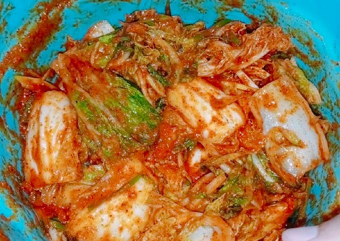 Resep Kimchi Ala Rumahan Bahan Sederhana oleh Mia Nofita Sari - Cookpad