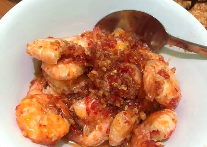 Resep Sambal Udang Pedas oleh Violyta Radina Puteri - Cookpad