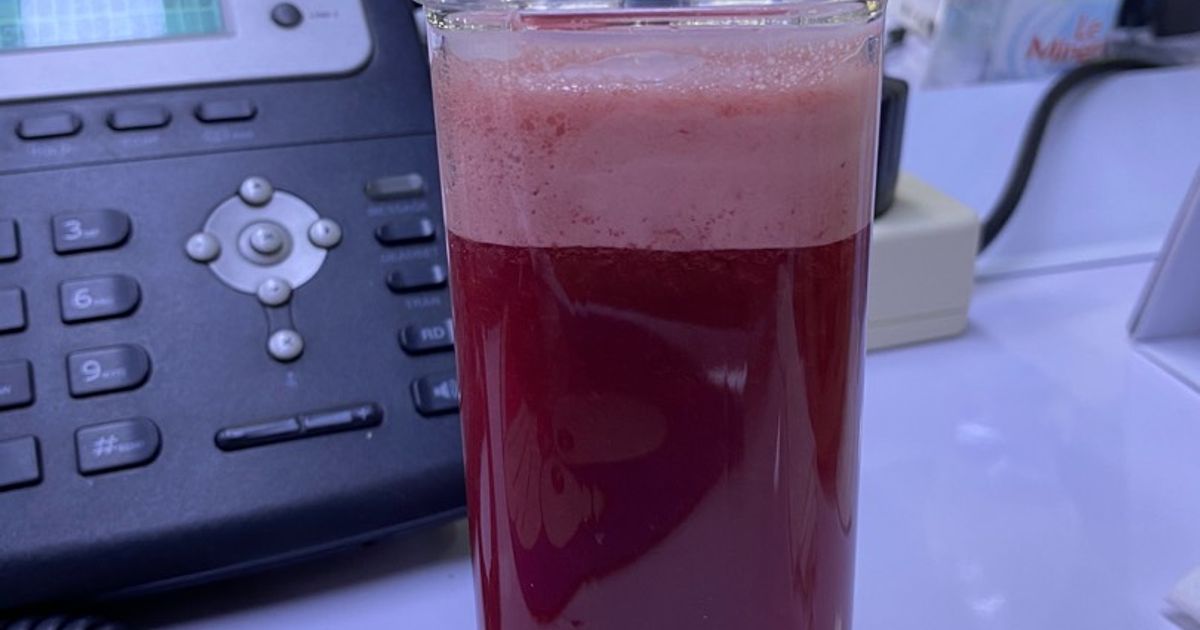 Resep jus buah kombinasi buah bit rumahan enak dan mudah - Cookpad