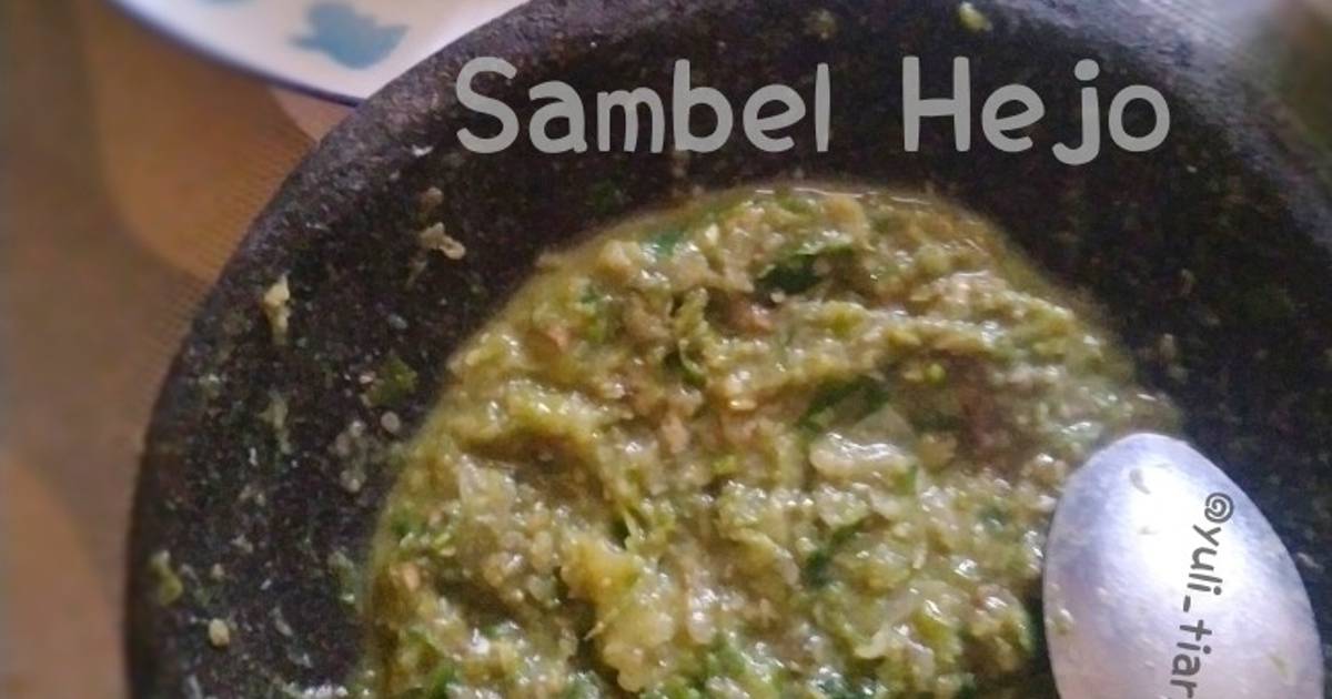 Resep Sambel Hejo oleh Yuli Tiarni - Cookpad
