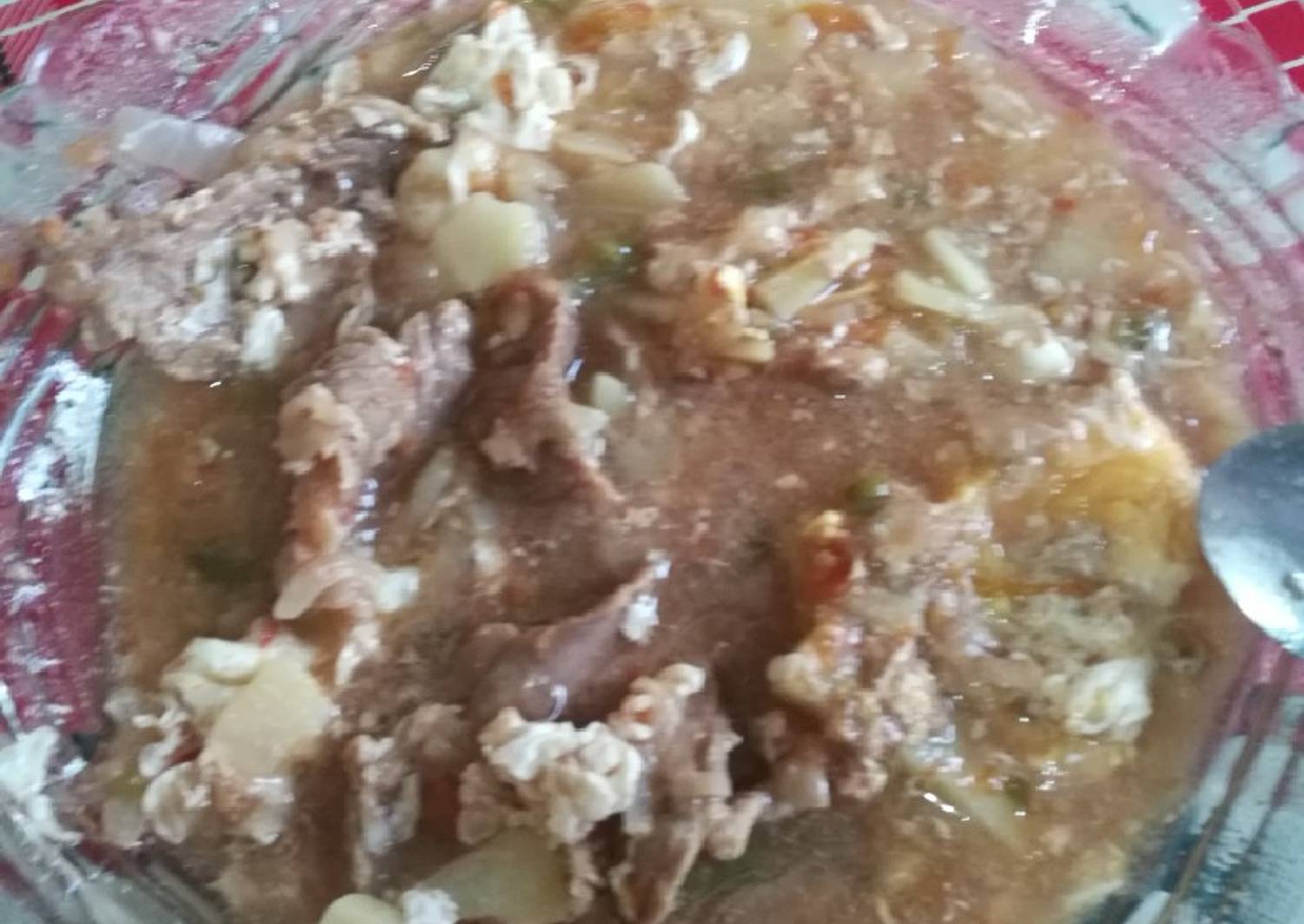 Bife koygua a la cacerola Receta de Santiago Marin Margott- Cookpad
