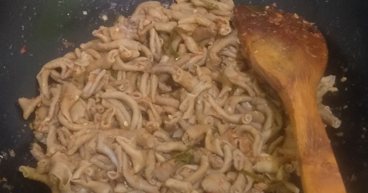 Resep Oseng Usus Ayam Pedas oleh Nissa - Cookpad