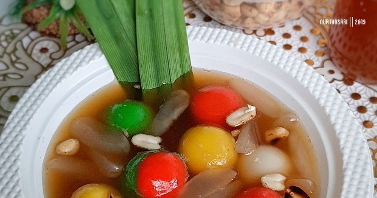 Resep Wedang Ronde Rainbow oleh Nur Ikasari - Cookpad