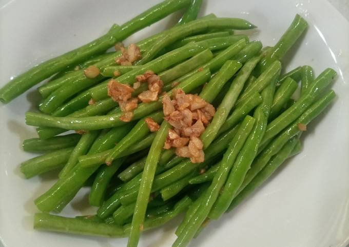 Resep Baby buncis cah bawang putih oleh tommy wiriadi putra - Cookpad