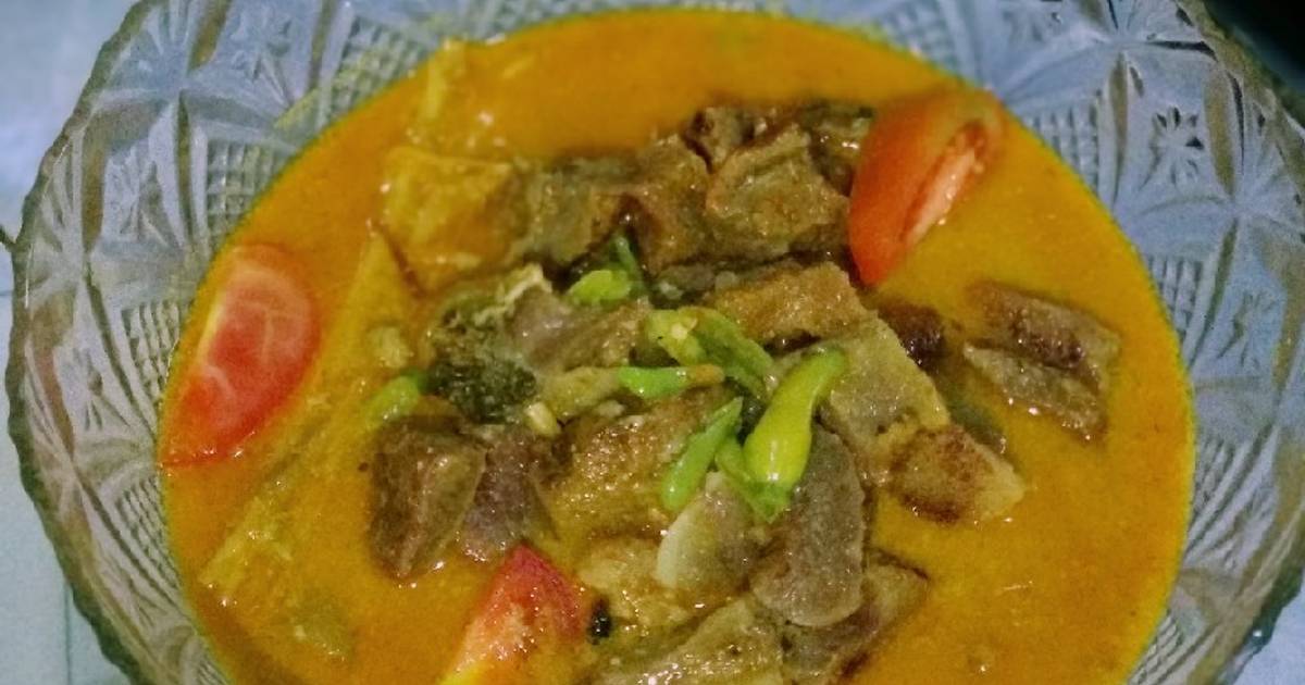 471 resep gulai tunjang enak dan sederhana ala rumahan - Cookpad