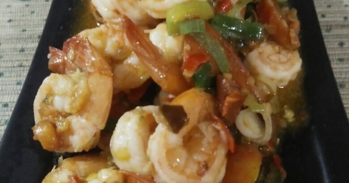 Resep Udang Rica - Rica oleh Cimbewati - Cookpad