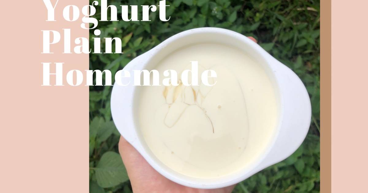 Resep Yoghurt Plain Homemade oleh Mia Puspitasari - Cookpad