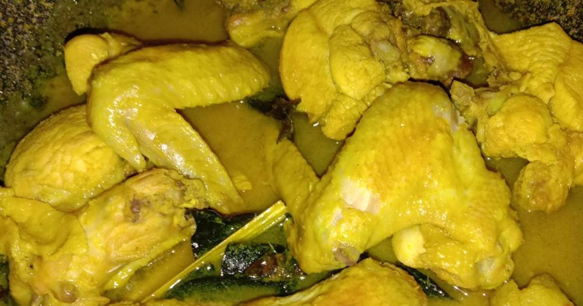 Resep Ayam kuning (reupload) oleh ananda afrida - Cookpad