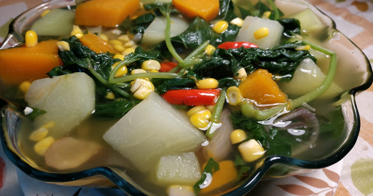 Resep Sayur Bening Daun Ubi oleh Lionie Adi - Cookpad