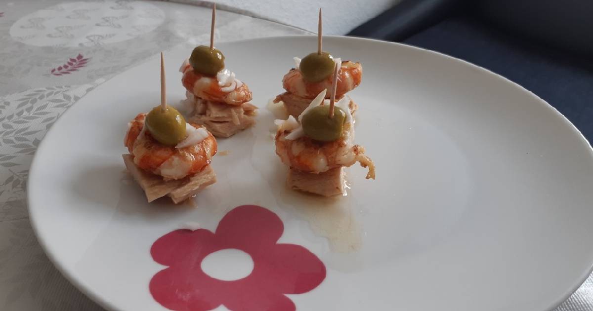 69 recetas muy ricas de pinchos de gambas compartidas por cocineros ...