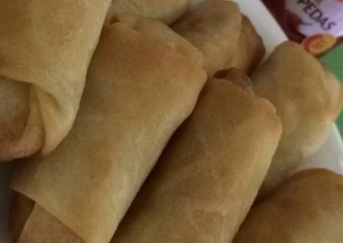 Resep Lumpia mini goreng oleh kwarti novita mandasari - Cookpad