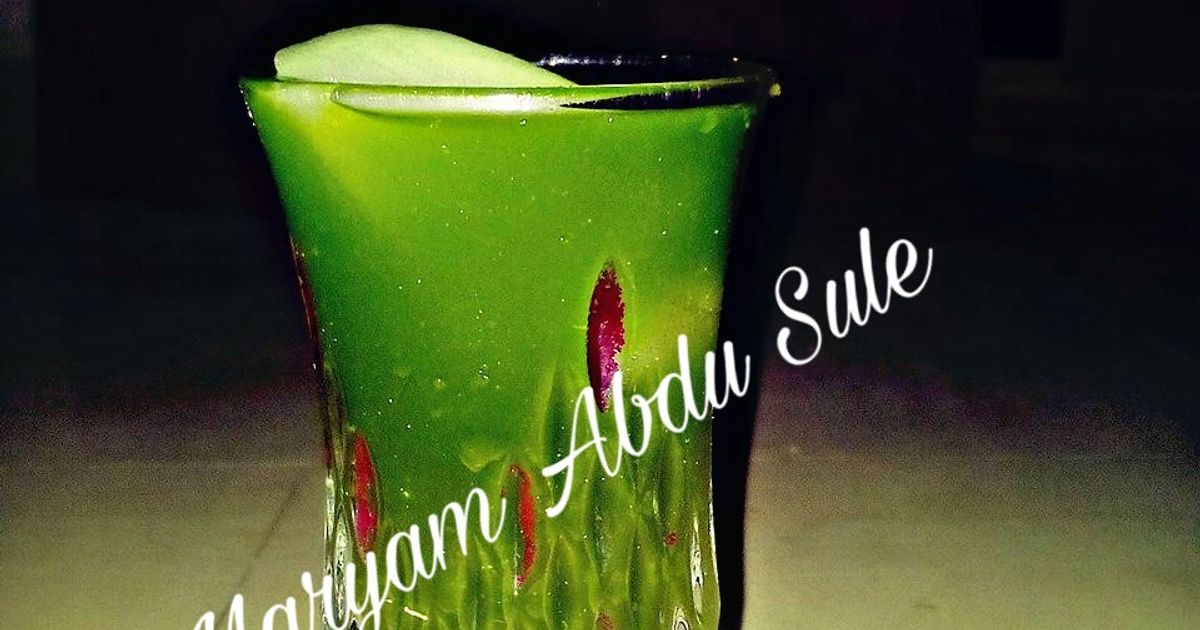 Green Lemonade Recipe by Chef Uwani. - Cookpad