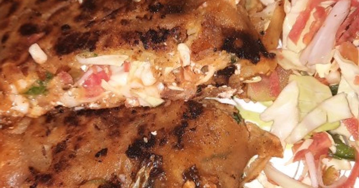 Desi Tortilla Wrap Fusion Dish Recipe by Jagrati Sharma - Cookpad