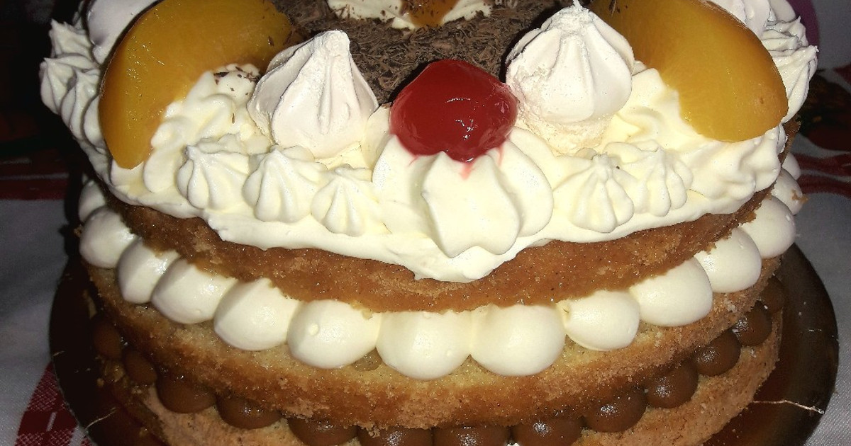 Torta Desnuda "Ideal Principiantes" Receta de Norali